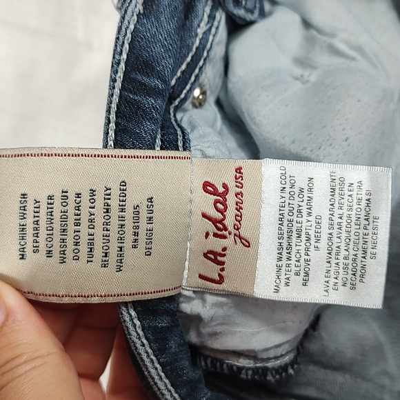 L.A. idol | Jeans | La Idol Usa Blue Denim Jeans Medium Wash Womens ...